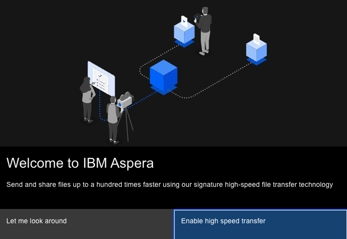 Installation IBM Aspera Connect